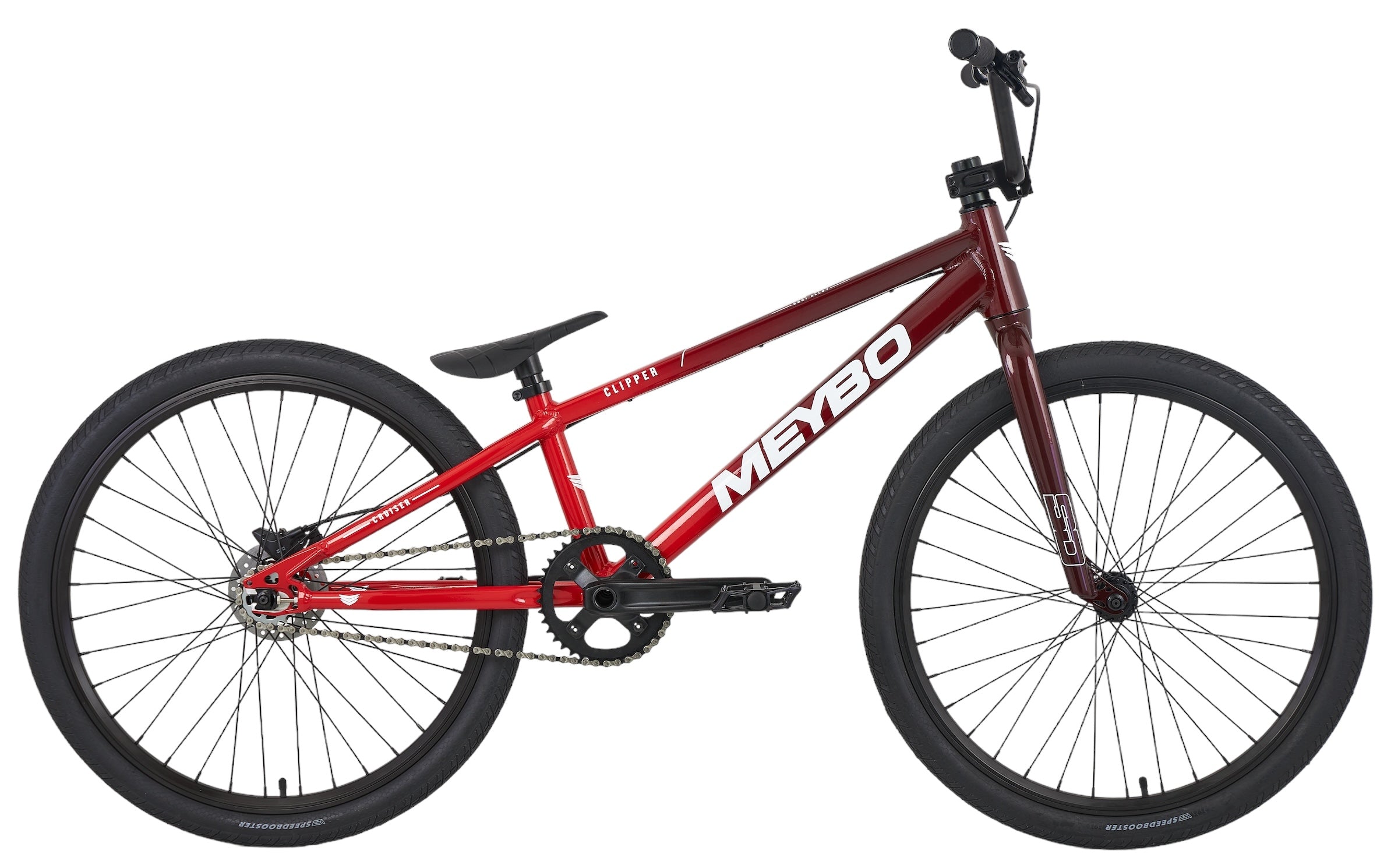 Meybo Clipper BMX Race Bike-Red/Maroon-Cruiser Pro 22 – MoJo BMX