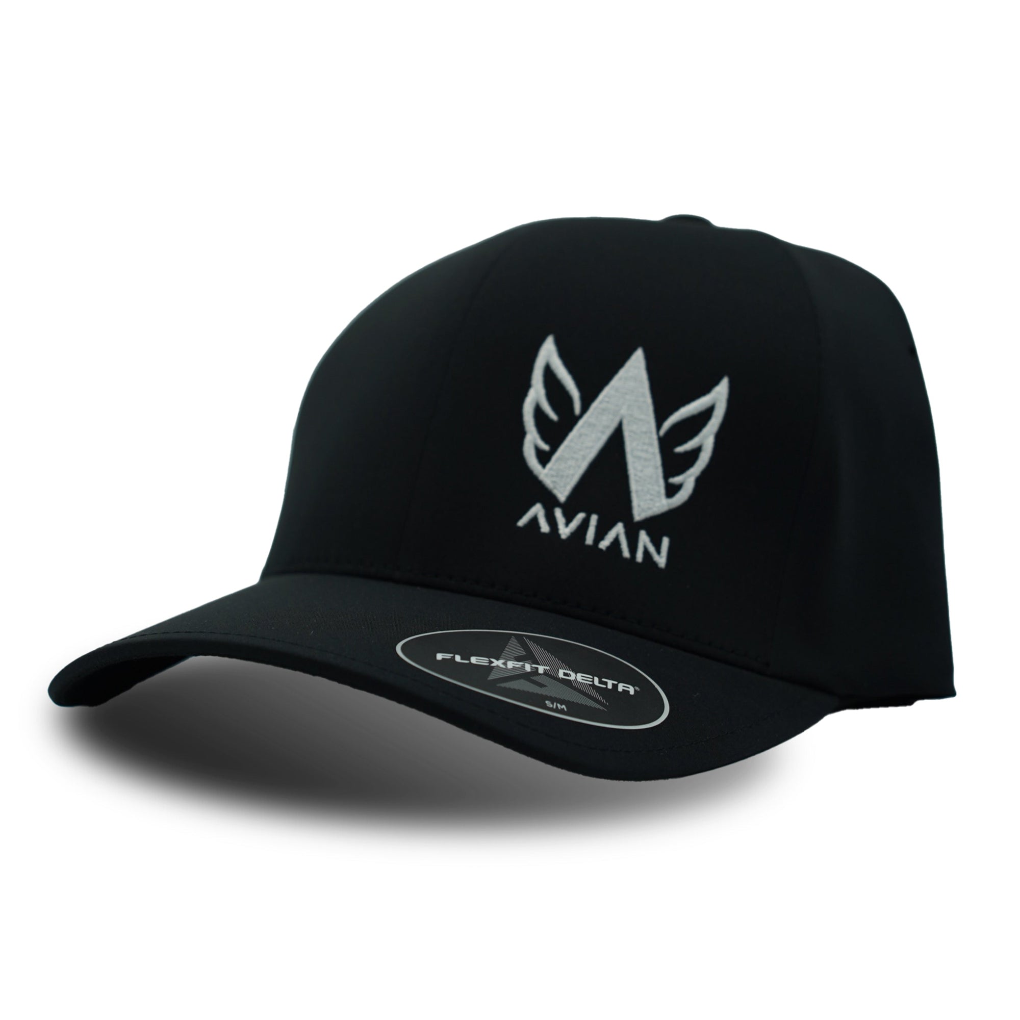 Avian Flexfit Delta Hat-Black – MoJo BMX