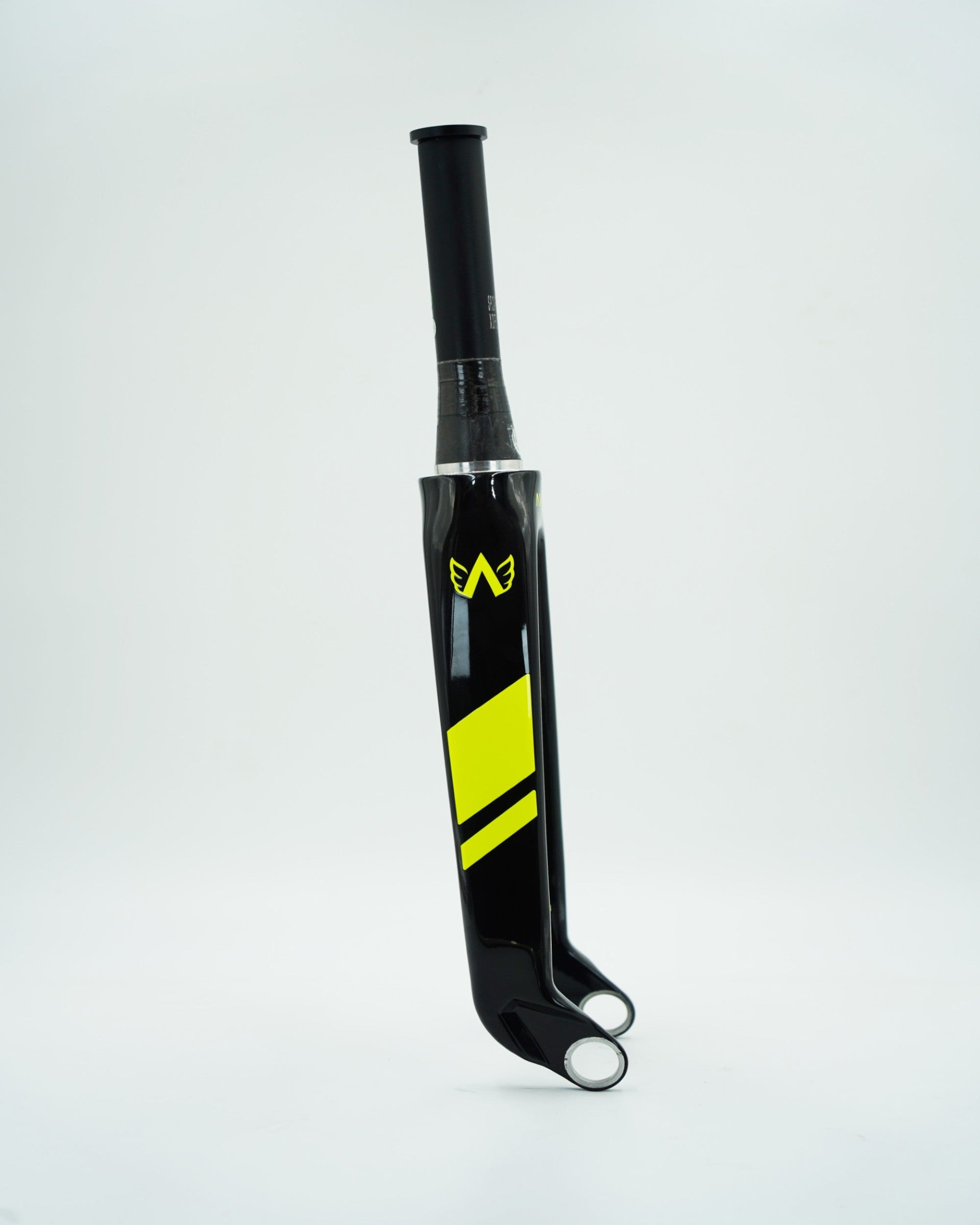 Avian Versus Tapered Carbon BMX Fork-20"x1 1/8-1.5"-Neon Yellow Evo ...