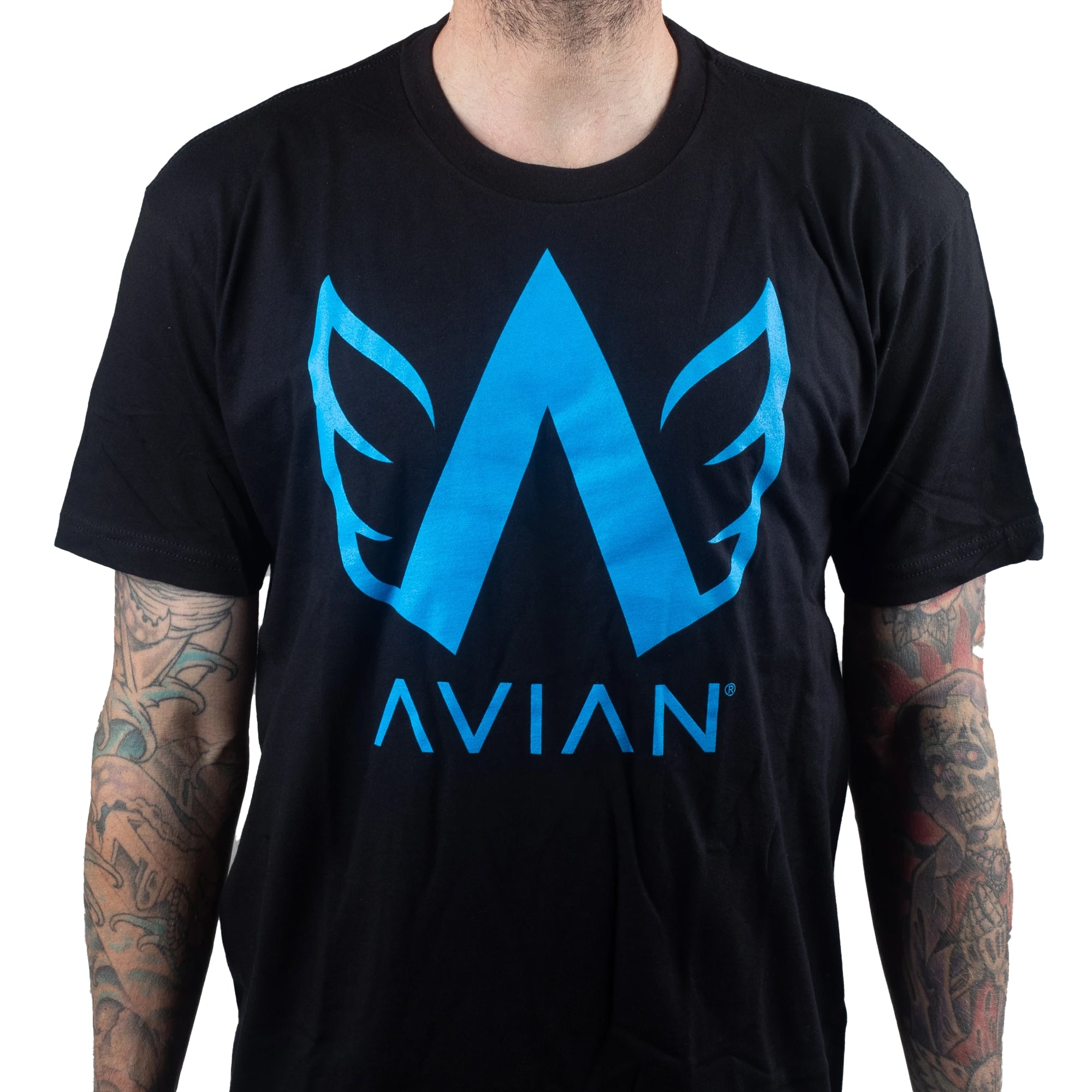 Avian Logo T-Shirt-Black at MoJo BMX