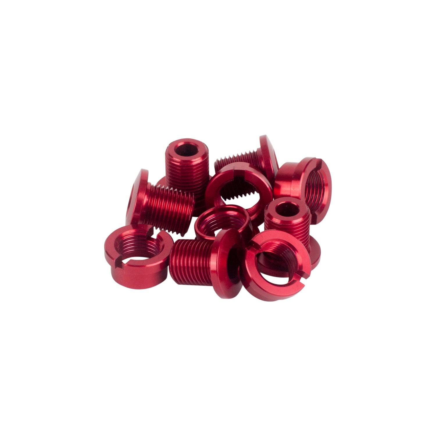 Sinz Alloy BMX Chainring Bolts-Red at MoJo BMX