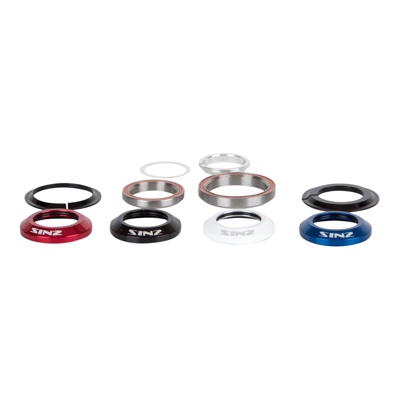 Sinz Integrated Tapered BMX Headset-Blue at MoJo BMX